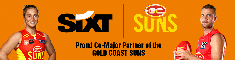 SIXT-on board at the Gold Coast Suns | SIXT Car Renta