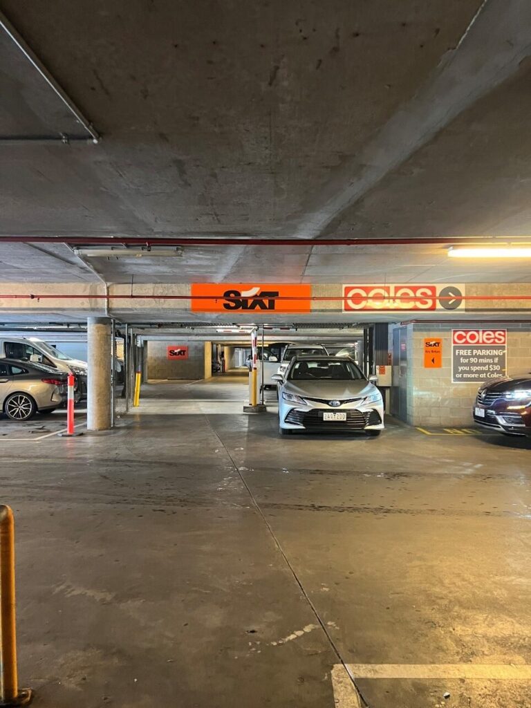 SIXT CAR RENTAL PICK UP - SOUTHERN CROSS STATION CARE CARPARK - SIXT ...