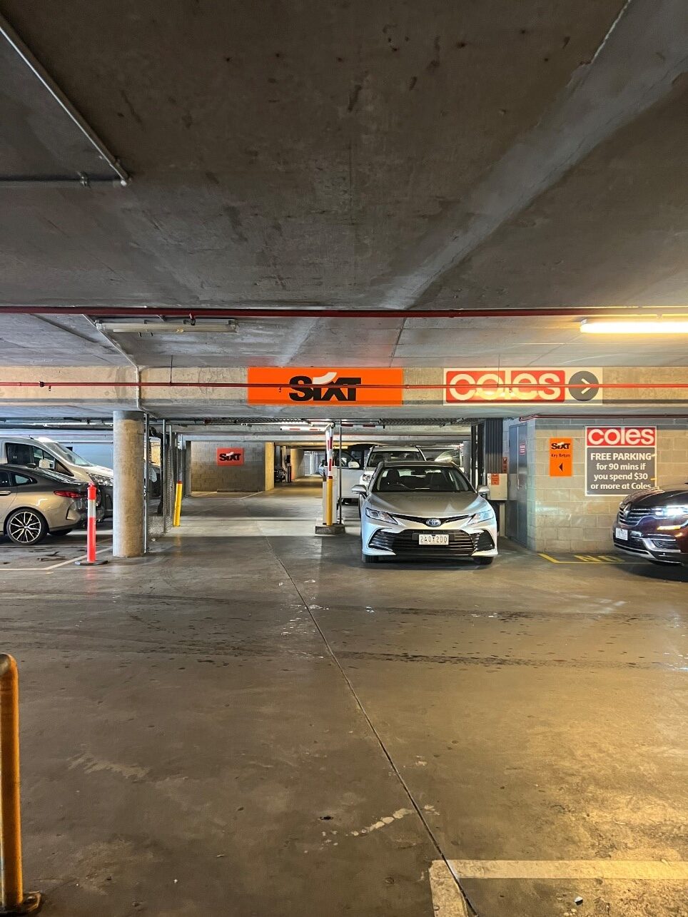 SIXT CAR RENTAL PICK UP - SOUTHERN CROSS STATION CARE CARPARK - SIXT ...